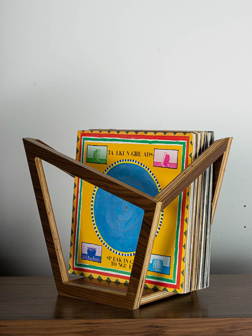 Origami Record Crate – Tactile Audio Furniture