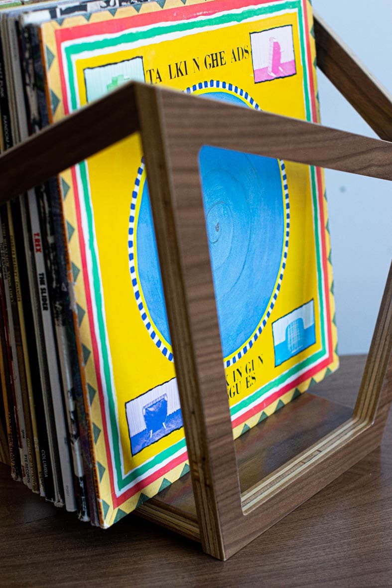 Origami Record Crate – Tactile Audio Furniture
